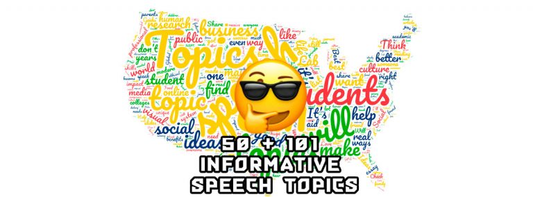 Best Informative Speech Topics: 50 +101 Ideas for 2019 | Homework Lab
